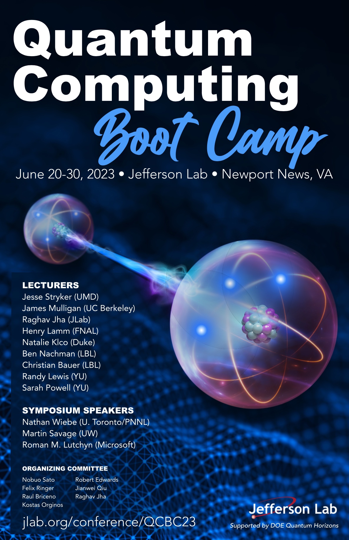Quantum Computing Boot Camp at JLab – IQuS