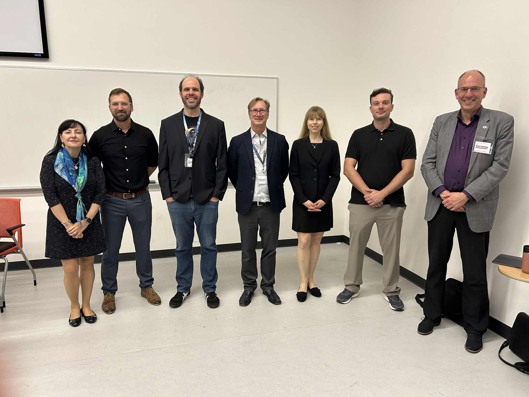 Panelists at Public Event during Quantum Across Canada – IQuS